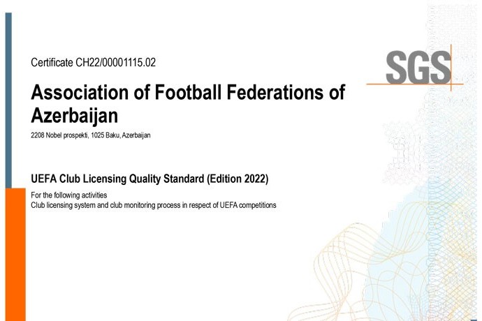 Comment from SGS company about AFFA department - PHOTO - İdman və Biz